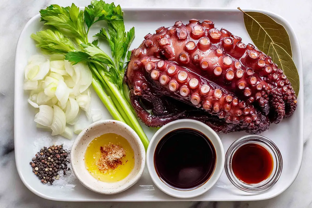 Boiled Octopus Recipe (Easy & Tender) - My Fish Recipes