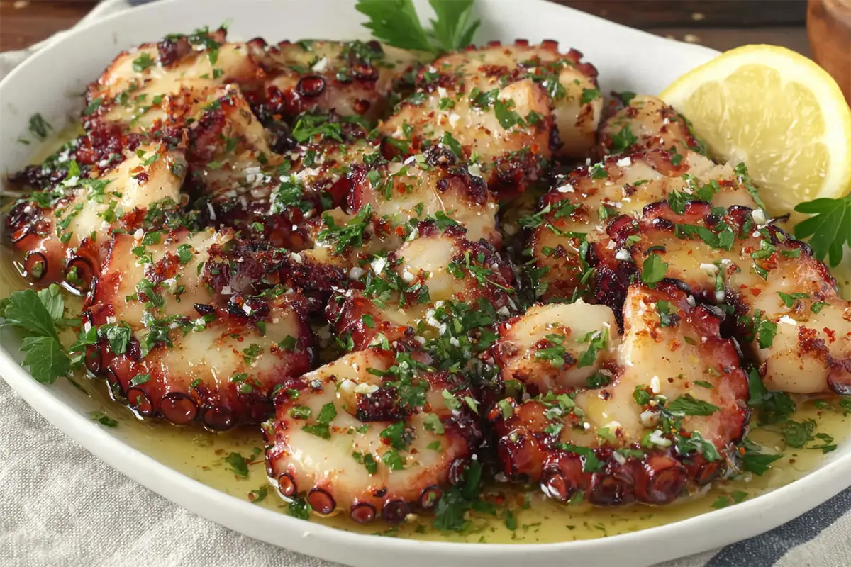 Boiled Octopus Recipe (Easy & Tender) - My Fish Recipes