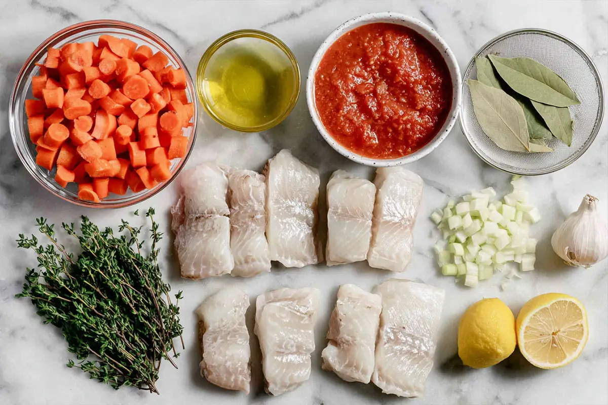 Easy Fish Soup Recipe with Cod (Ready in 30 Minutes!)